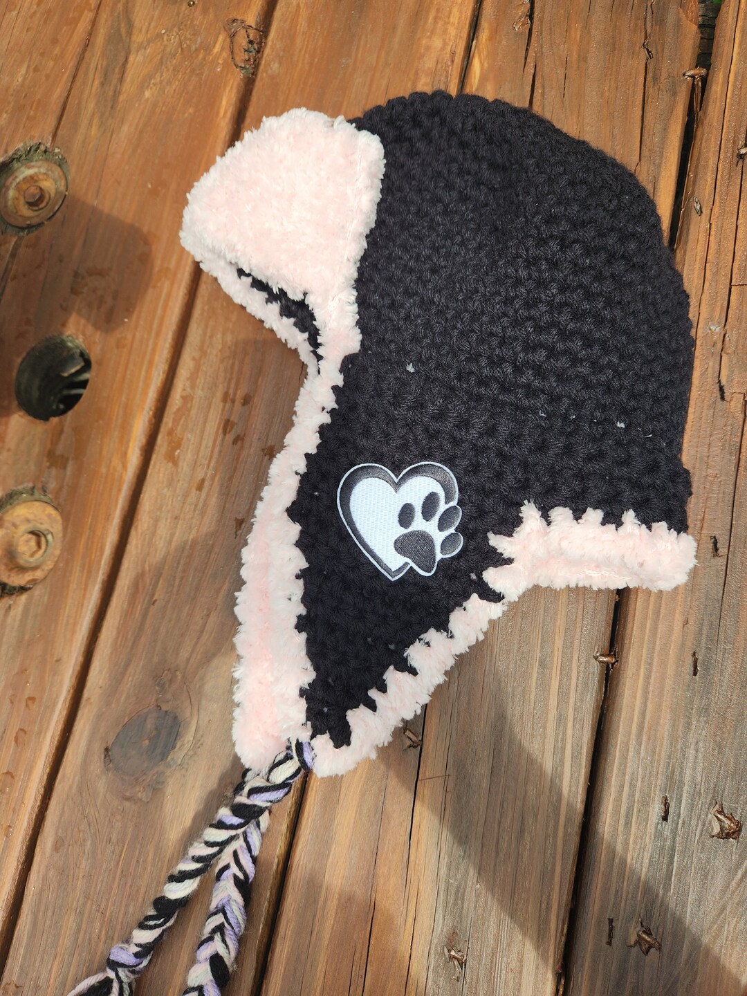 Dog Lover Trapper Hat Dog Bomber Hat Dog Earflap Hat Ladies Winter Hat ...