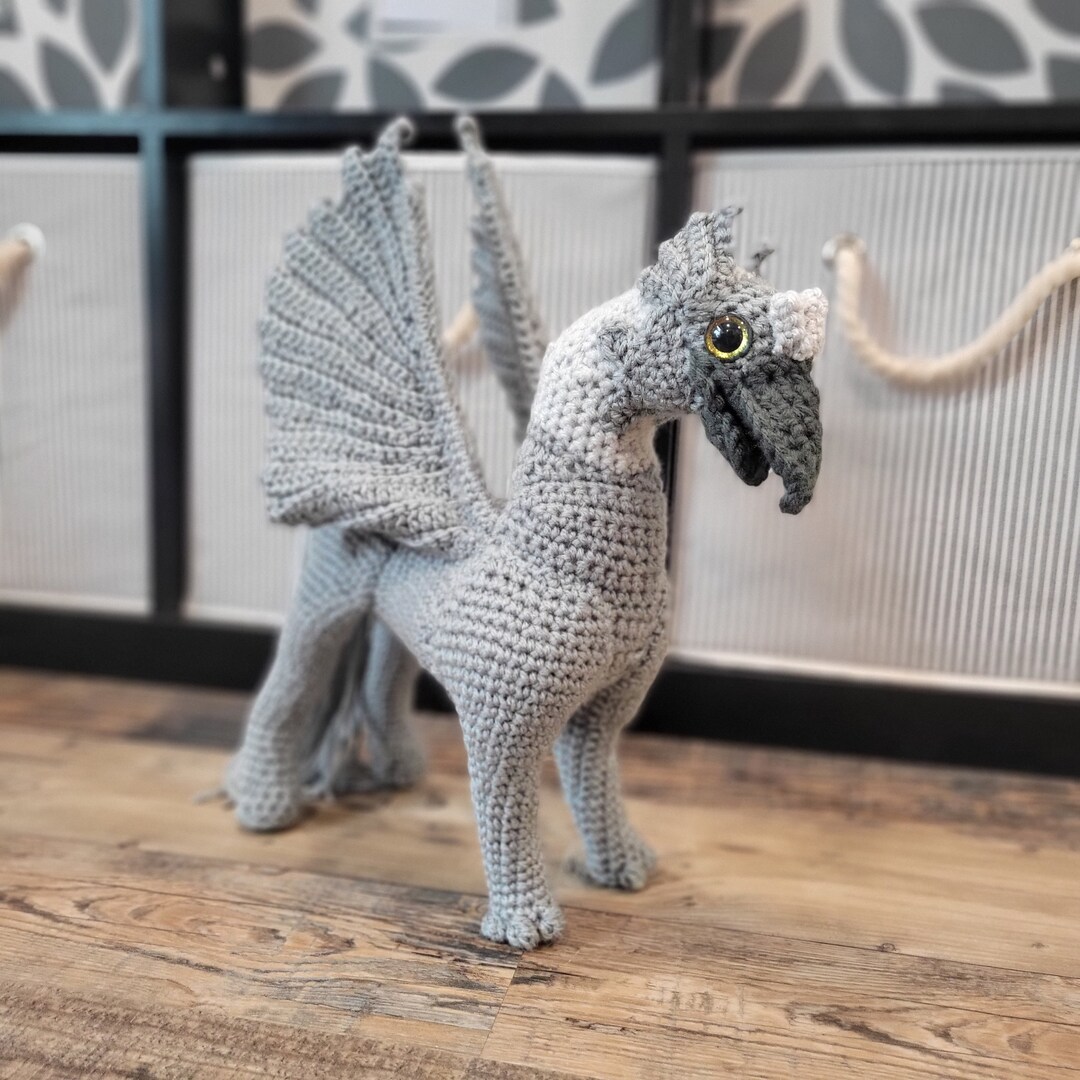 Hippogriff Fantasy Creature / Gryphon Handmade Mythical Doll ...