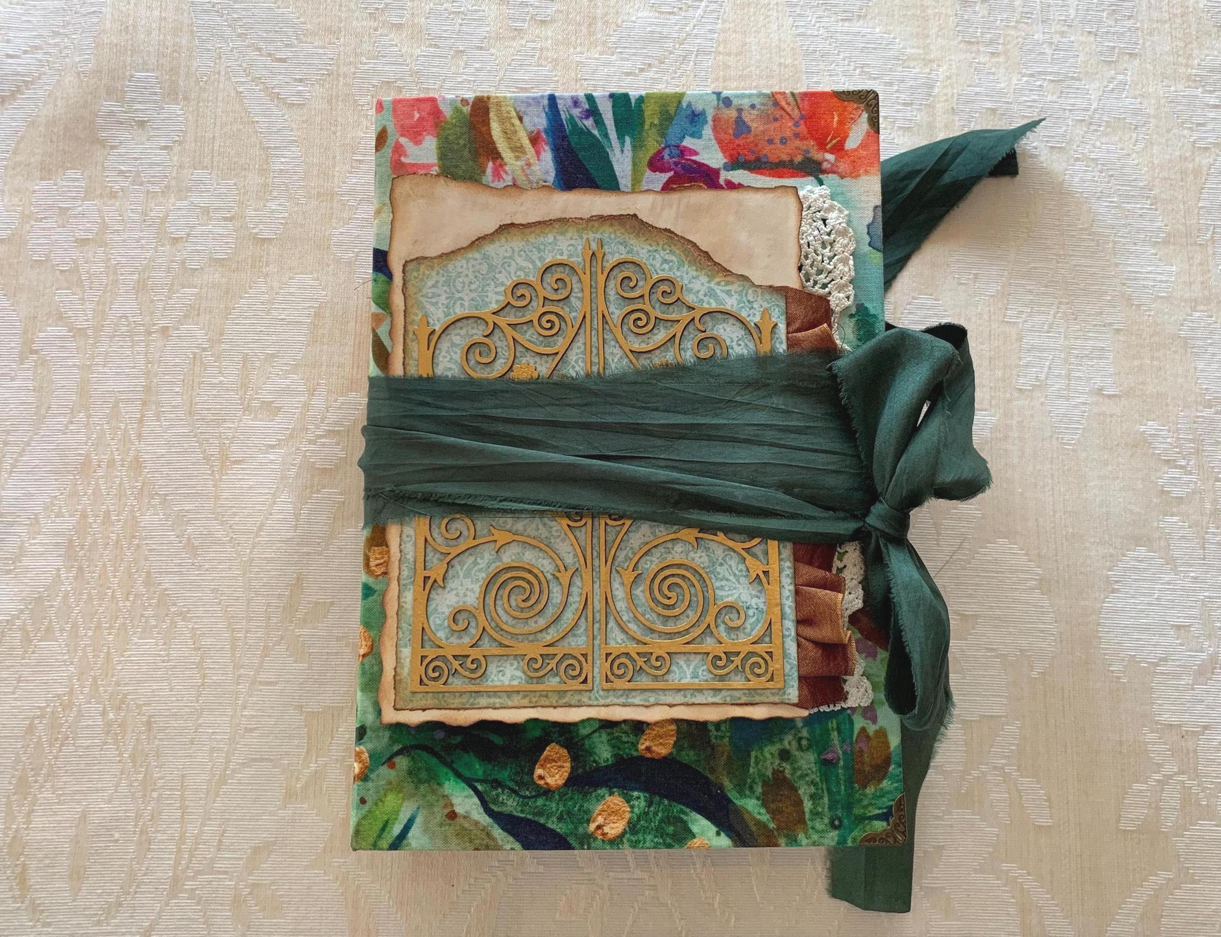 Handmade Fairy Junk Journal, Vintage Style Journal, Fairies, Castles ...