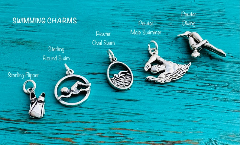 Personalized Swimming Key Chain - Senior Gift - Swim Team - Swimmer ...