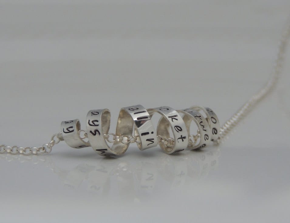 Hidden Message Necklace