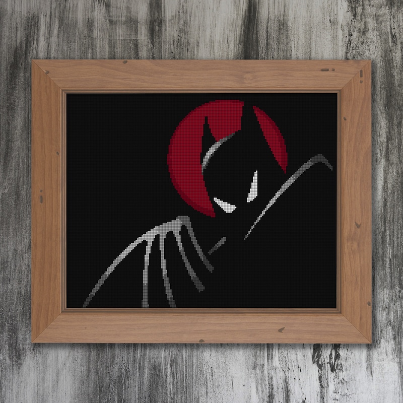 Dark Night Crossstitch - Etsy