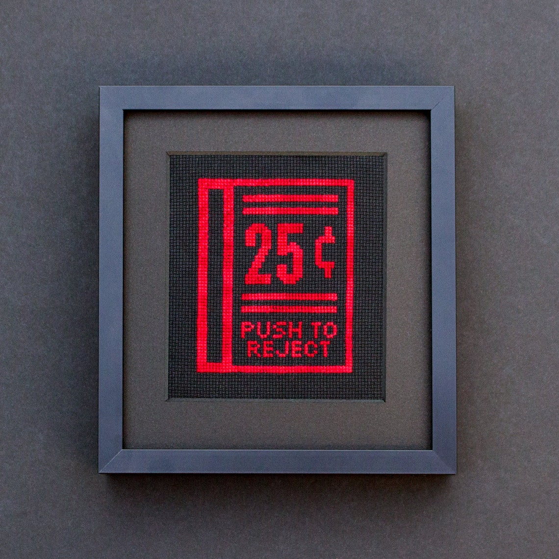 Coin Slot Cross Stitch Pattern | Etsy