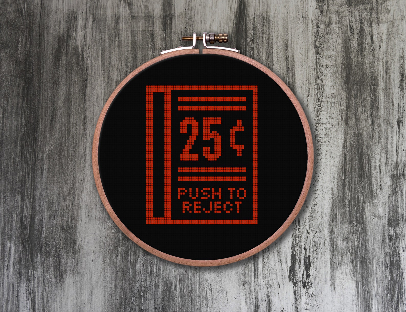 Coin Slot Cross Stitch Pattern - Etsy