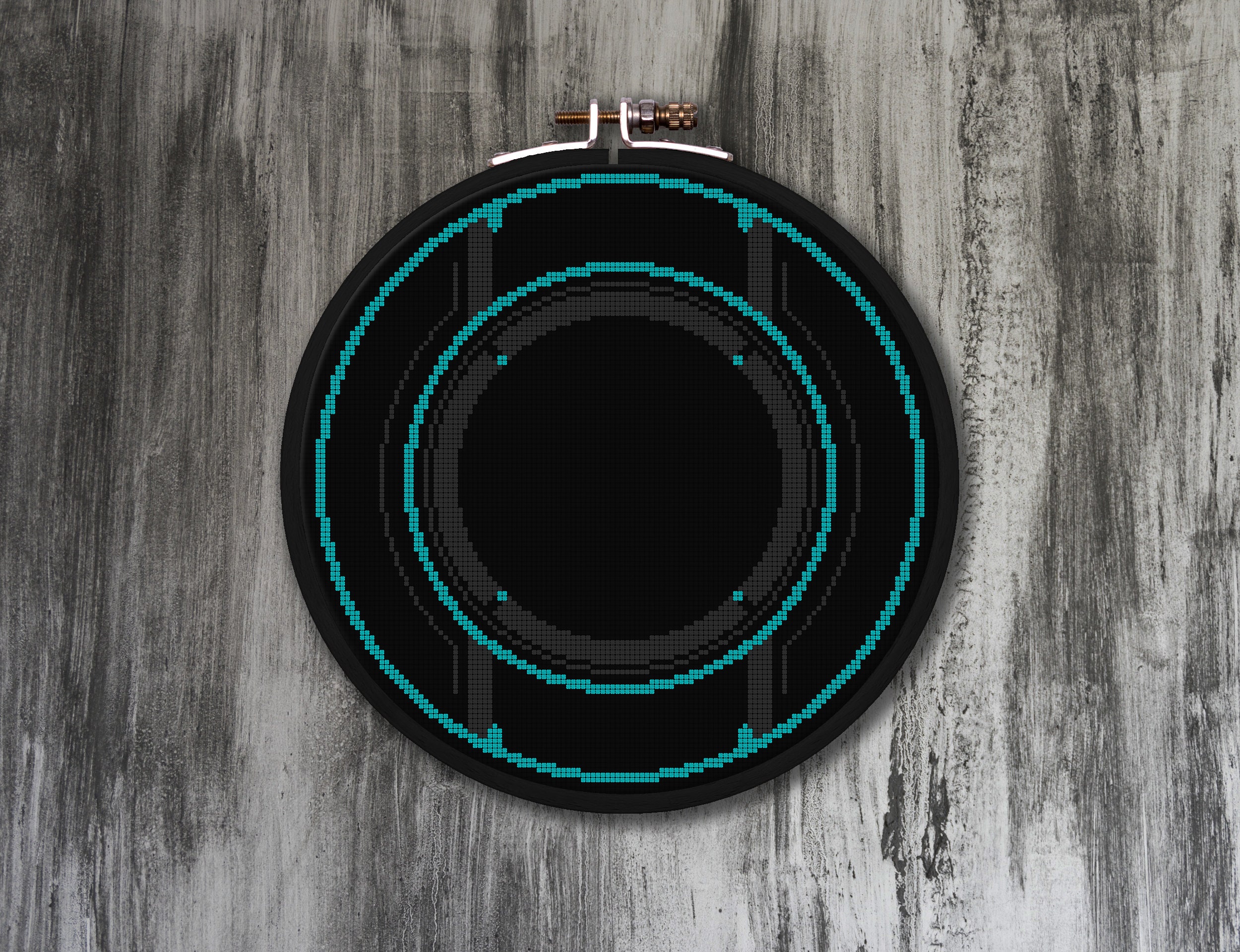 Tron Circuit Pattern