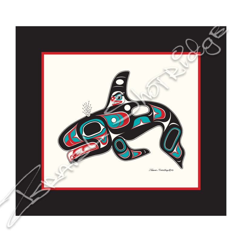 Killer Whale Art - Etsy