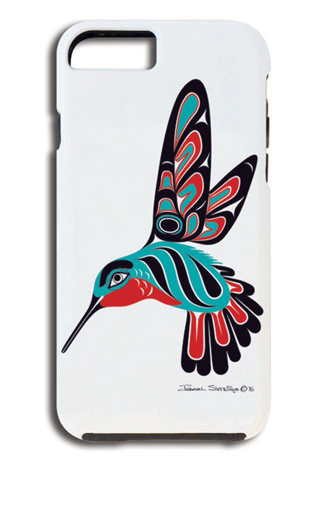 Hummingbird Formline iPhone Case Designed by Tlingit Northwest Native ...