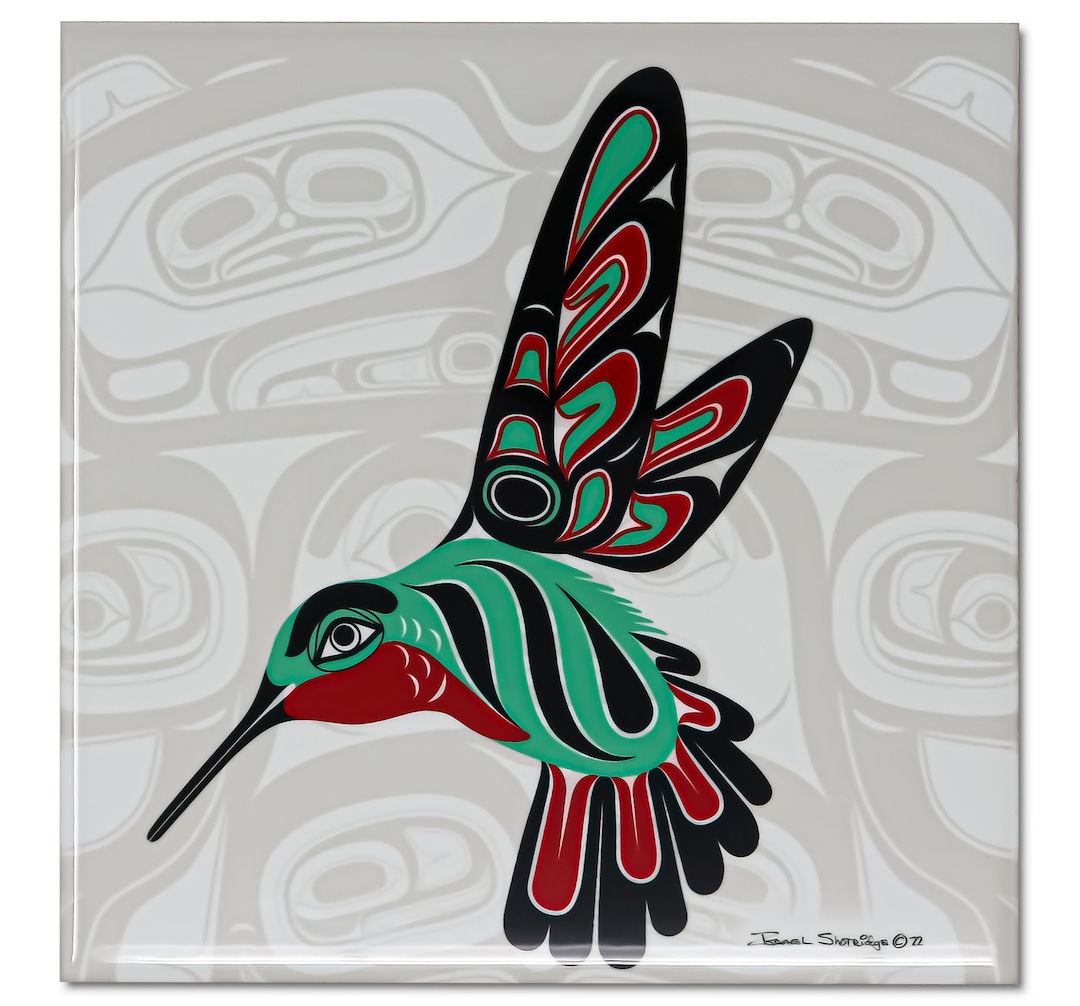 Hummingbird Formline Trivet / Native American Functional Gifts ...