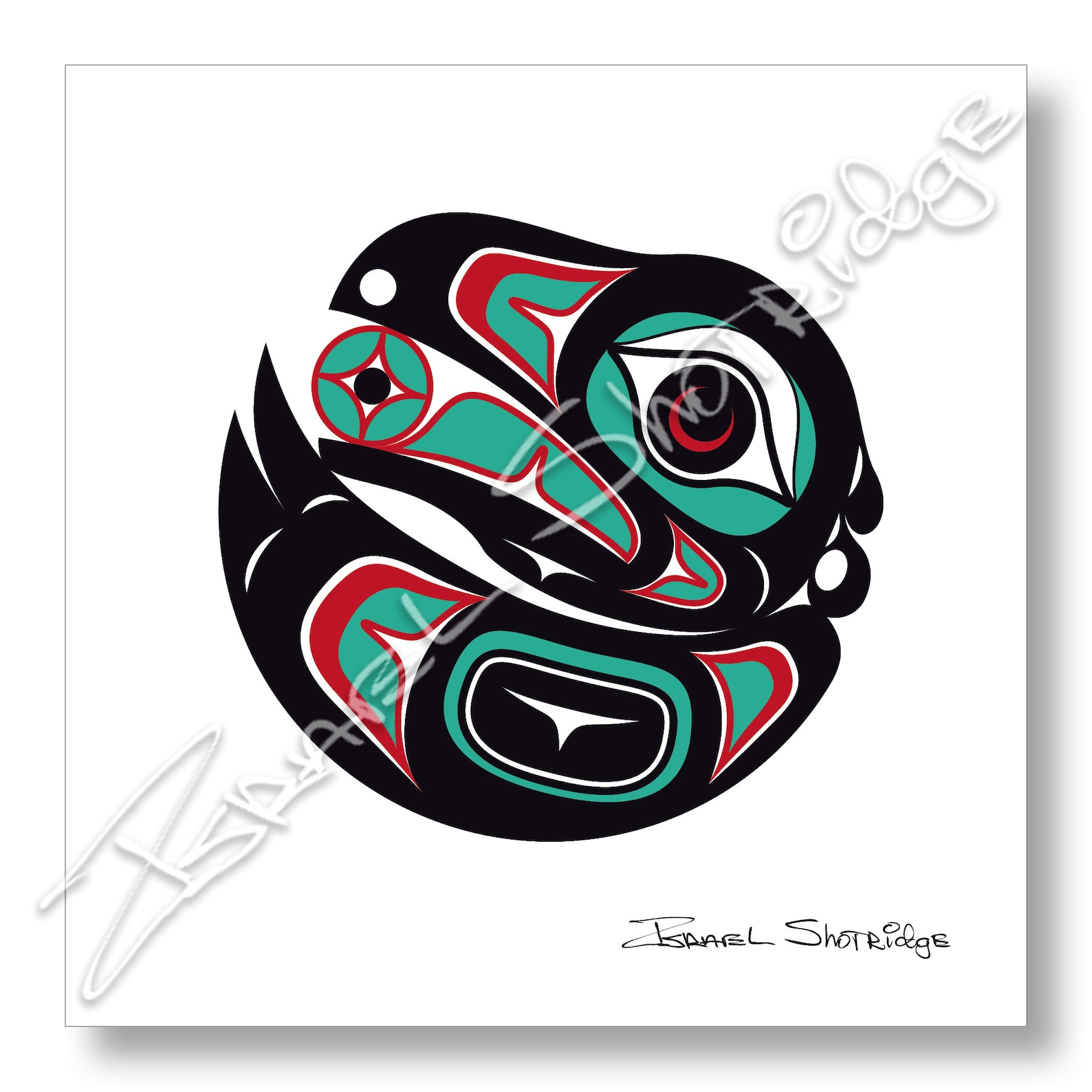 Raven 2 Limited Edition Giclée Art Print unframed / Tlingit - Etsy