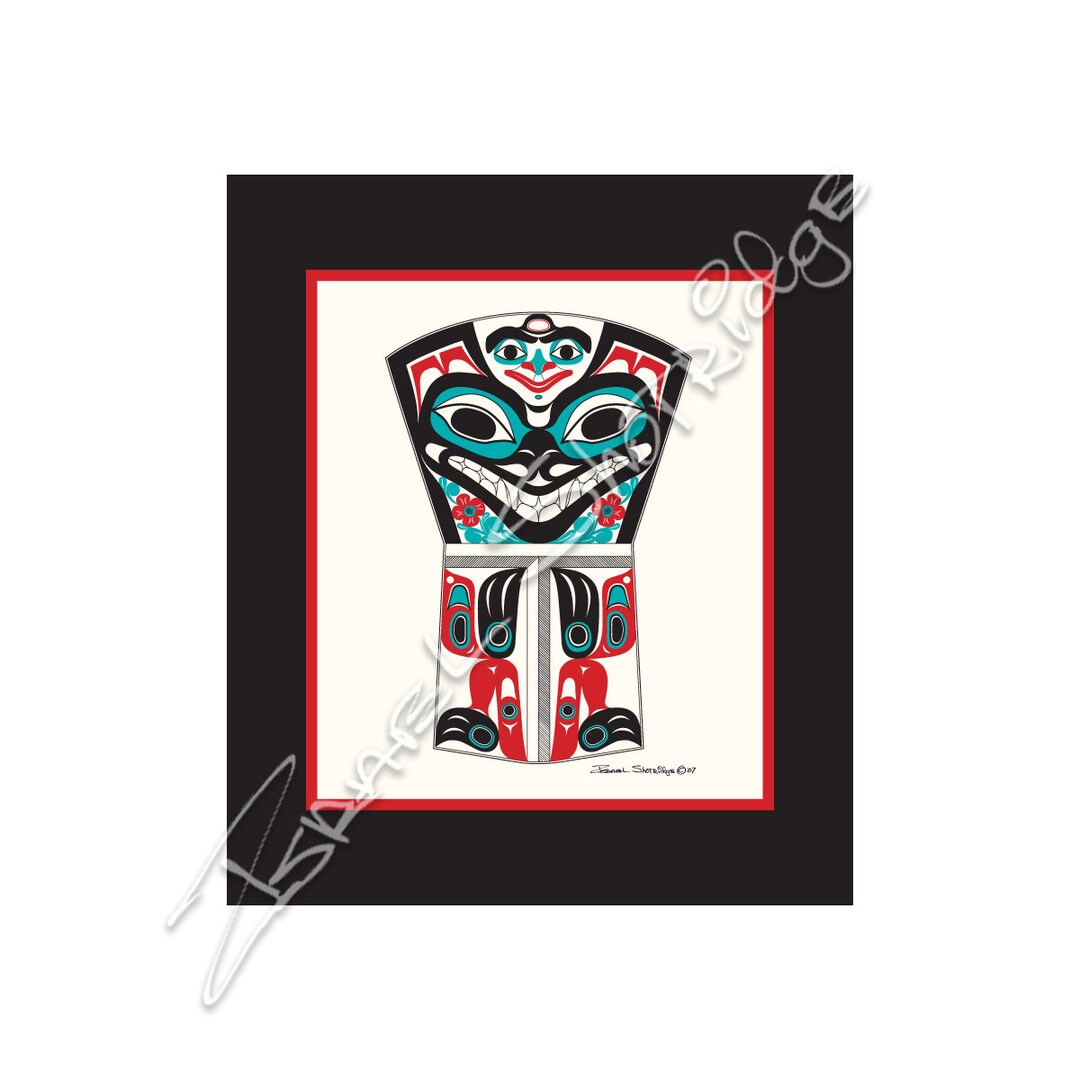 Bear Copper 10" X 12" Open Edition Art Print (matted) / Tlingit ...