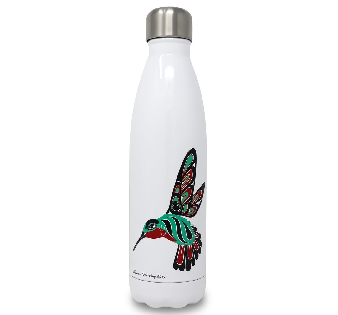 Hummingbird Formline Water Bottle / Native American Functional Gifts ...