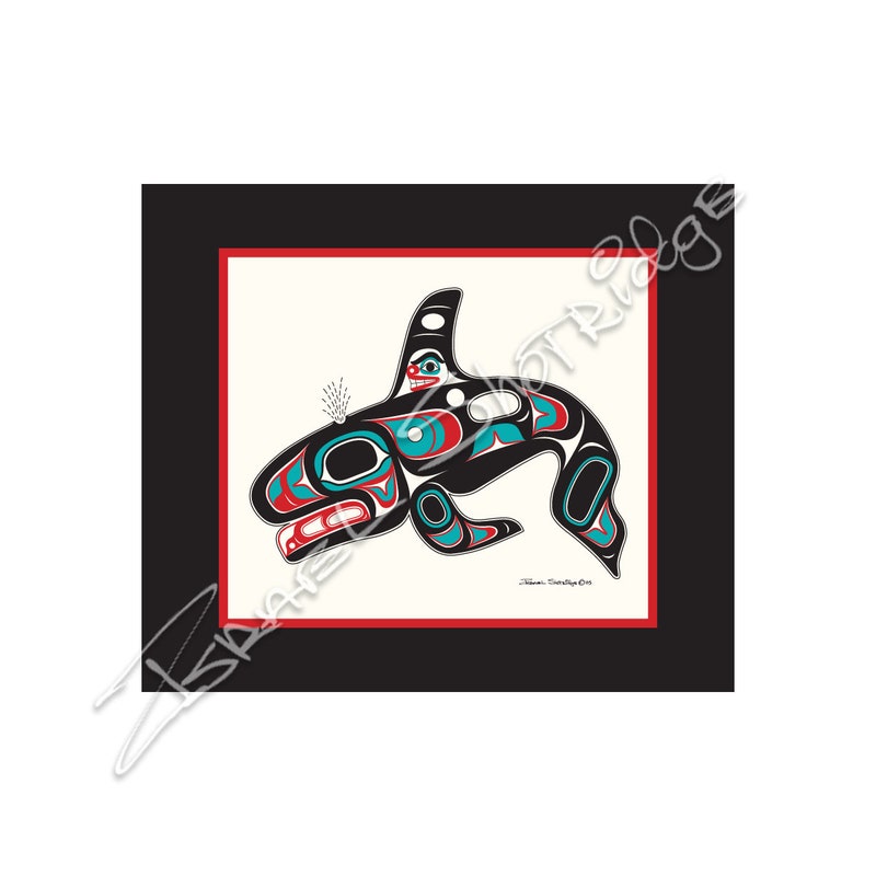 Killer Whale Art - Etsy