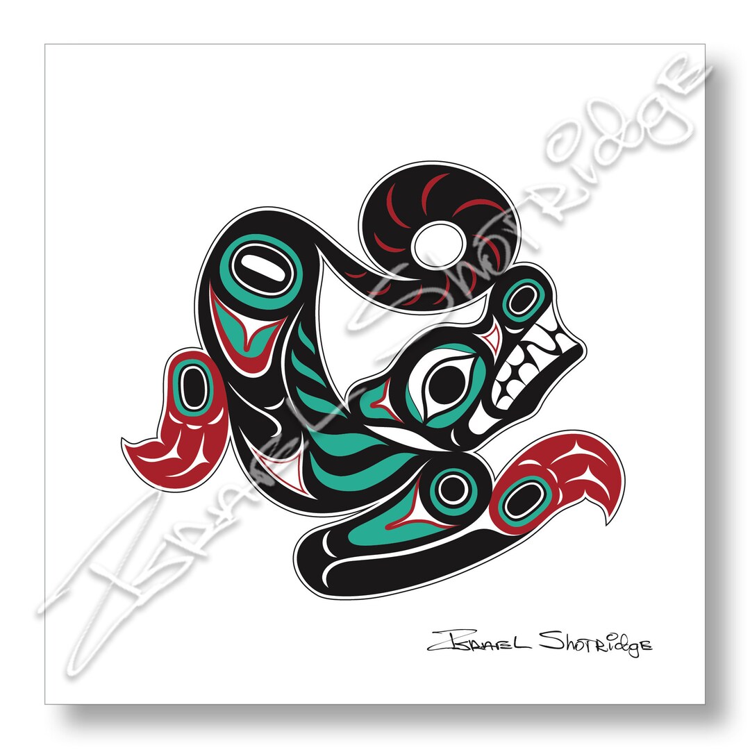 Wolf Limited Edition Giclée Art Print (unframed) / Tlingit Northwest ...