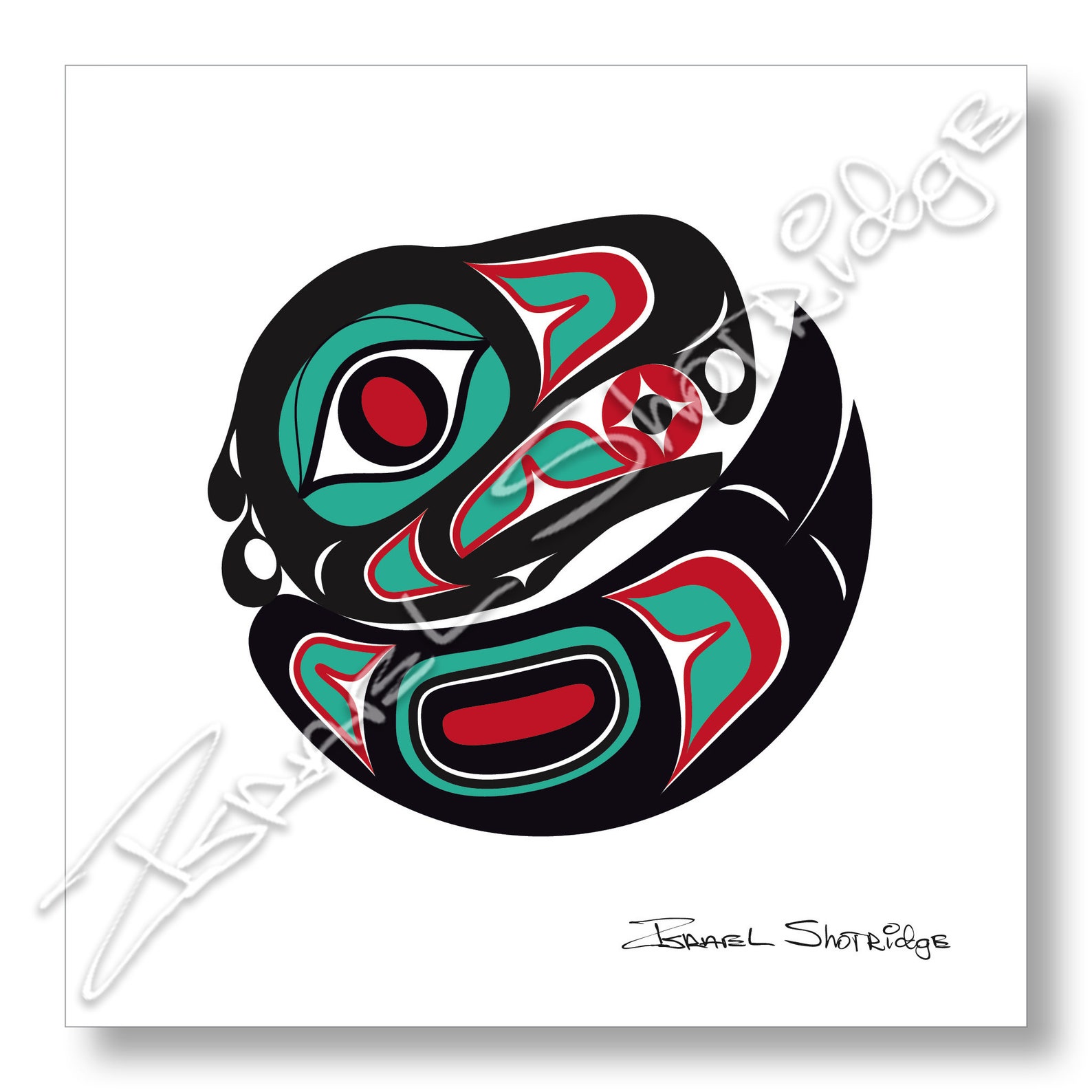 Eagle Limited Edition Giclée Art Print unframed / Tlingit Northwest ...