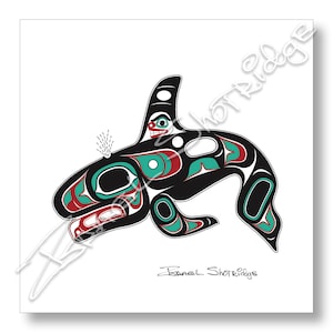 Killer Whale Limited Edition Giclée Art Print unframed / Tlingit ...