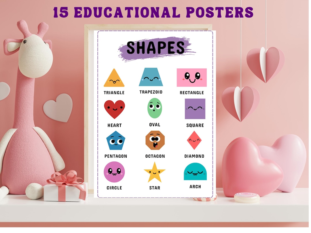 Preschool ABC Number Chart Printable Alphabet Poster for Kids Numbers ...