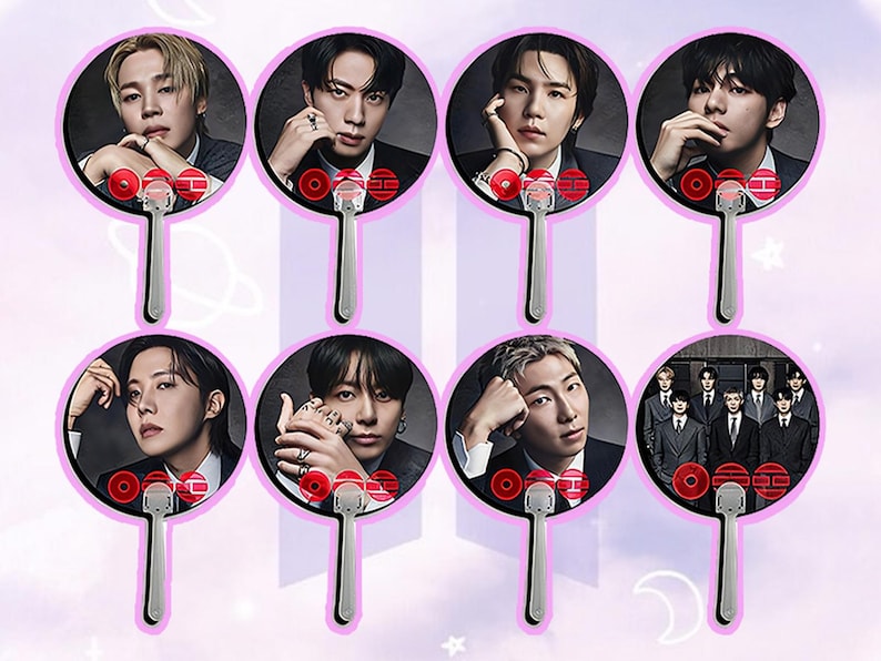 BTS Arirang Tour Hand Fan: Kpop Concert Accessory for ARMY (25cm) - Etsy