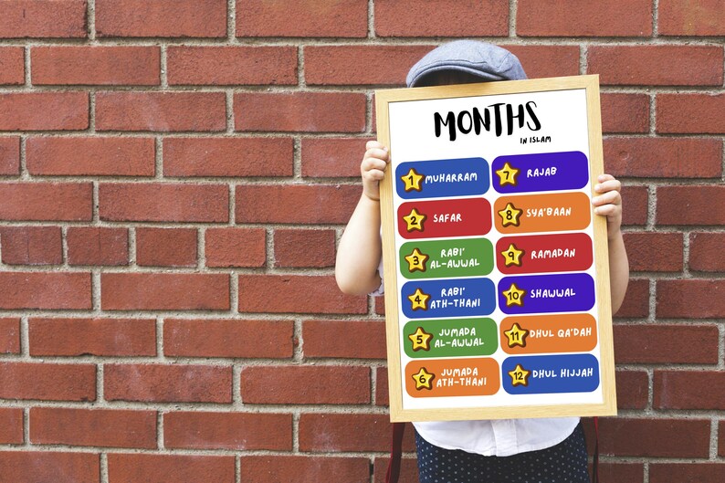 Islamic (hijri) Months Party Pack | 12 Pages (PDF Download) | Self ...