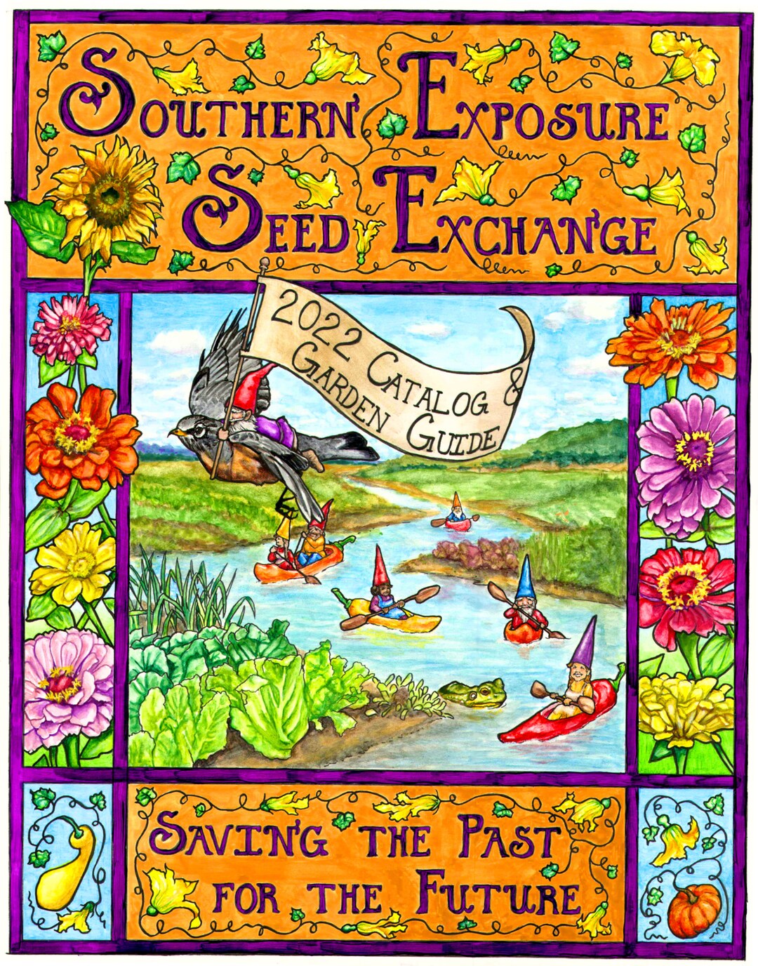 Giclee Print - Southern Exposure Seed Echange 2022 Catalog Cover - Etsy