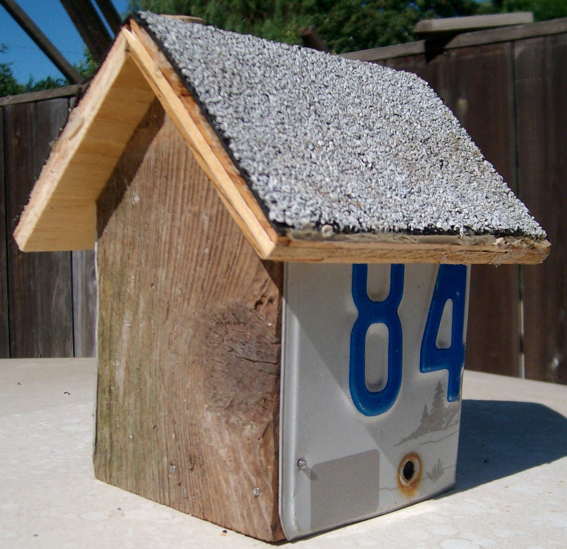 Lee Iowa License Plate Bird House - Etsy