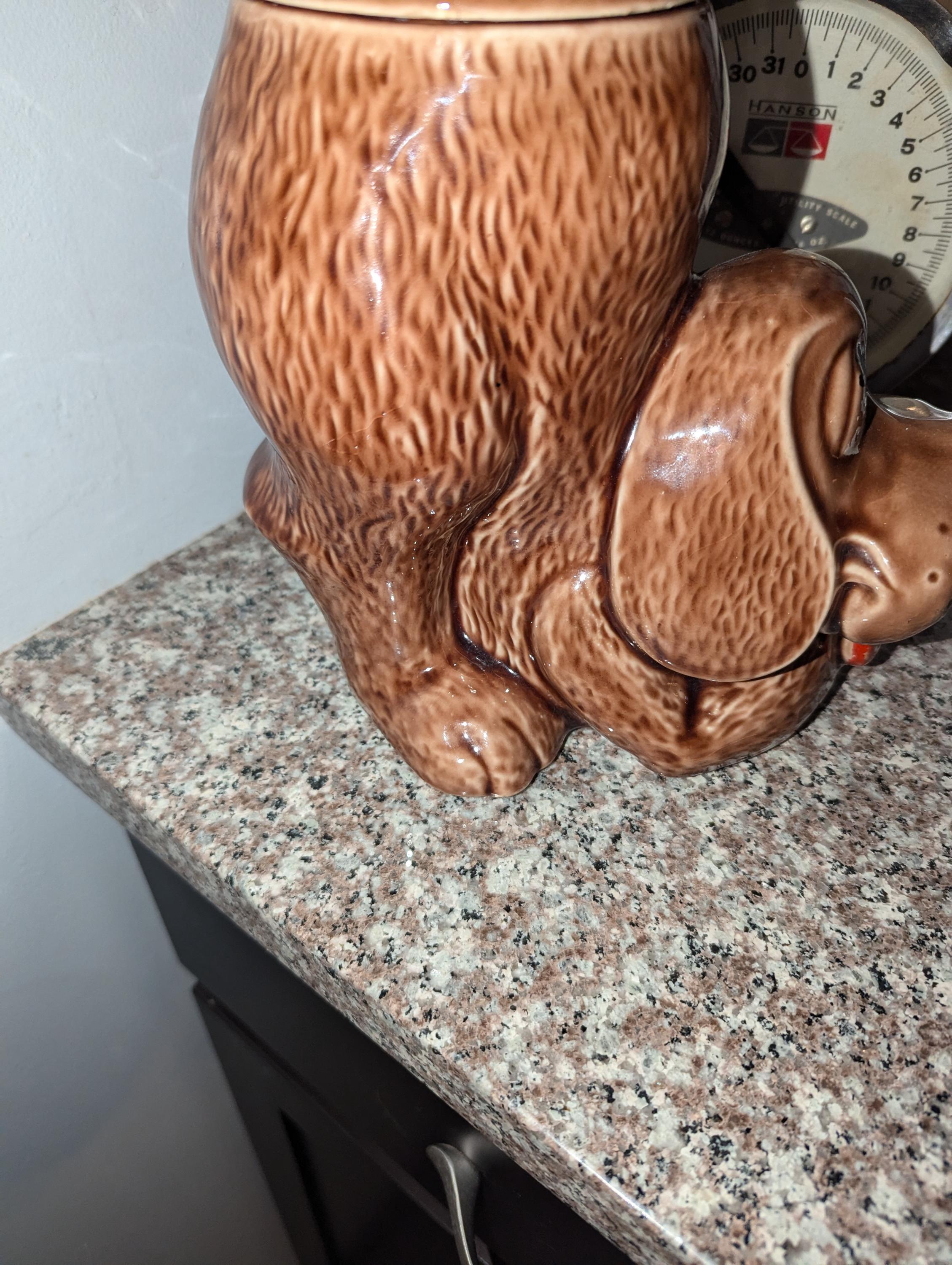 Vintage Mccoy Dog Cookie Jar - Etsy