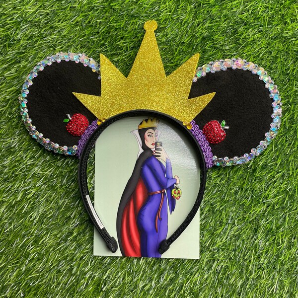 Minnie Ears Evil Queen - Etsy