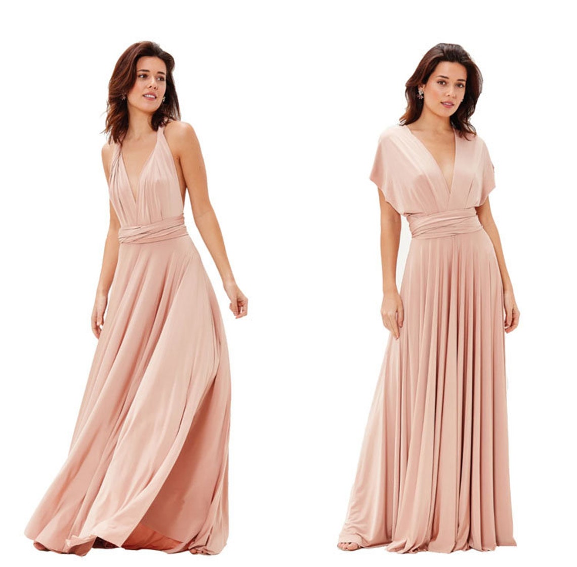 Convertible Bridesmaid Dresses-multi-way Convertible Wrap | Etsy