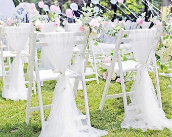 Wedding chair ties store