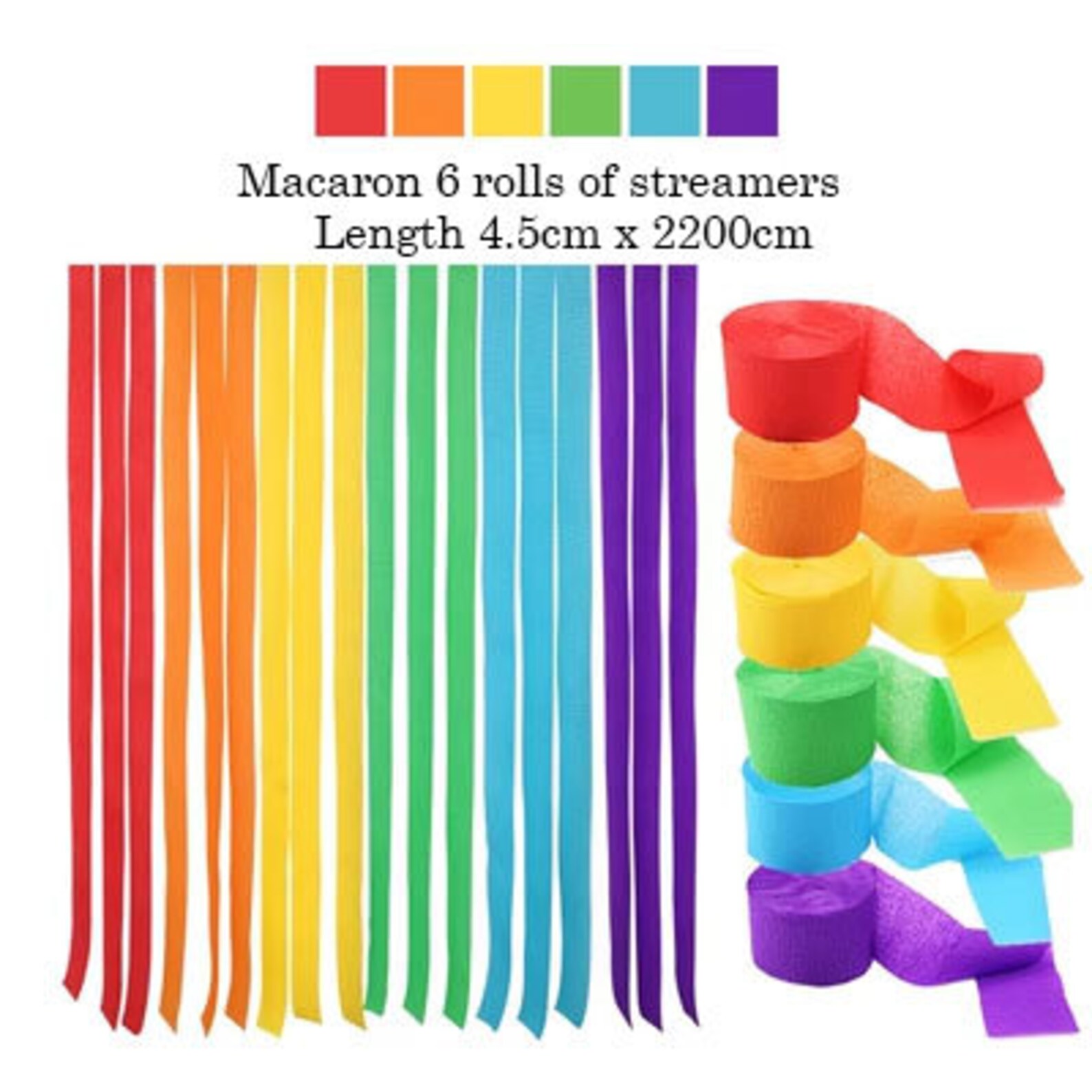 Happy Birthday Rainbow Surprise Party Balloons Streamers Decor Pack ...