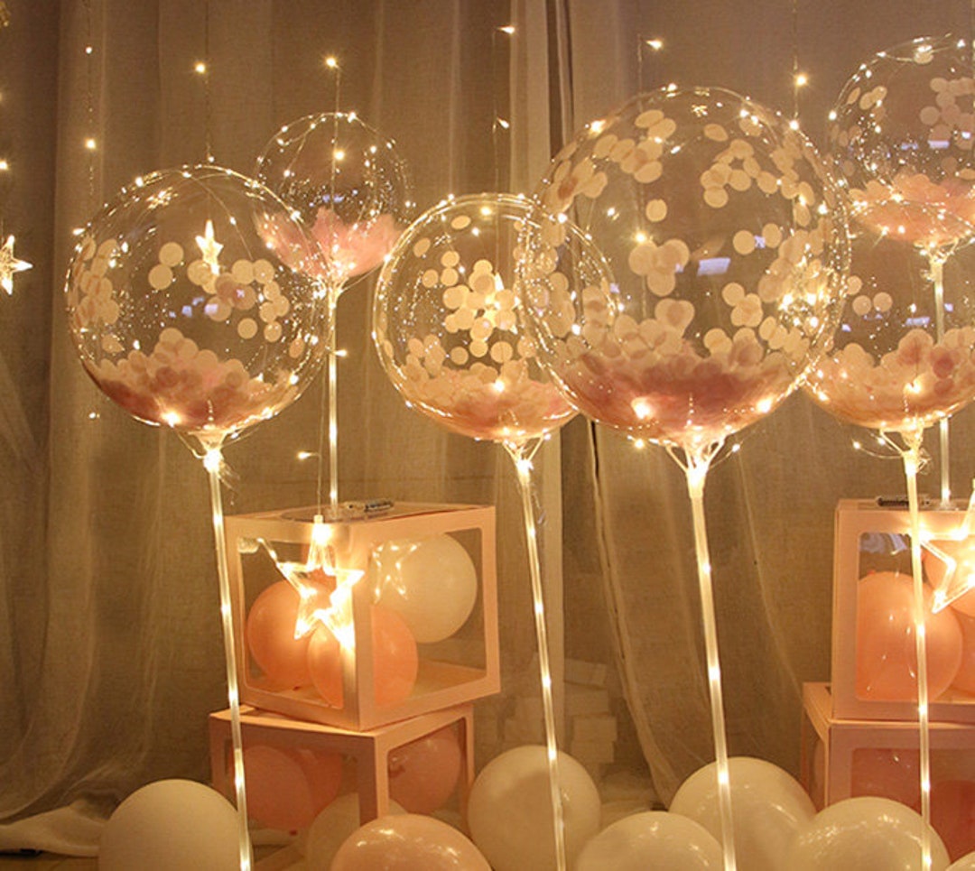 LED Balloon Party Decor Self-assemble Kit-balloons Birthday Girl Party ...