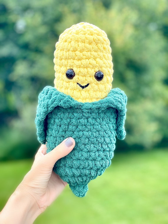 Plush Corn Corn Plushie Corn on the Cob Plushie Corn on the - Etsy