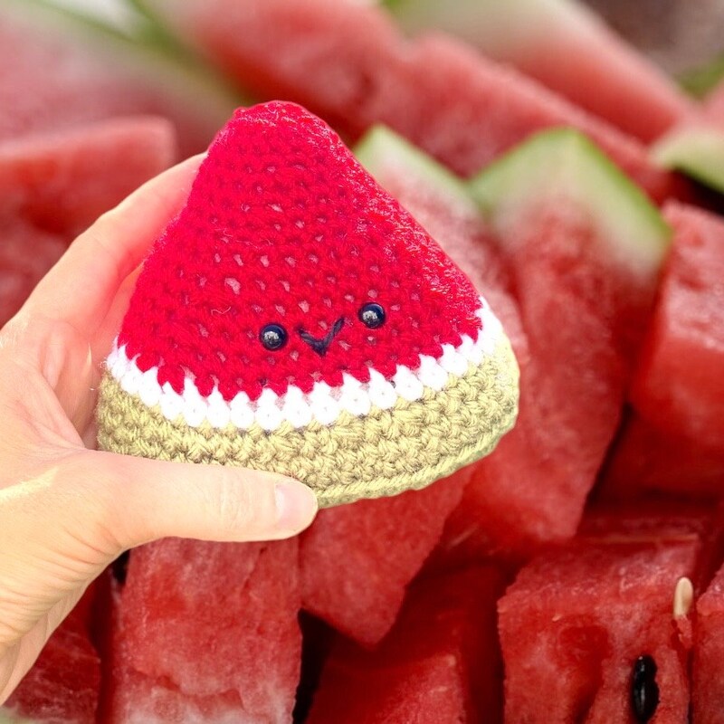 Watermelon Plush - Etsy