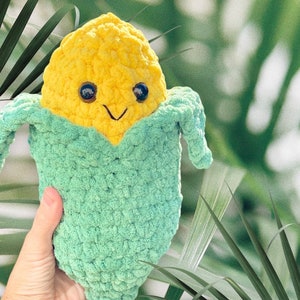 Plush Corn, Corn Plushie, Corn on the Cob Plushie, Corn on the Cob Toy ...