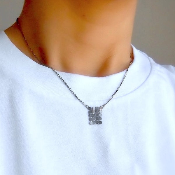 Metal Mesh Necklace - Etsy