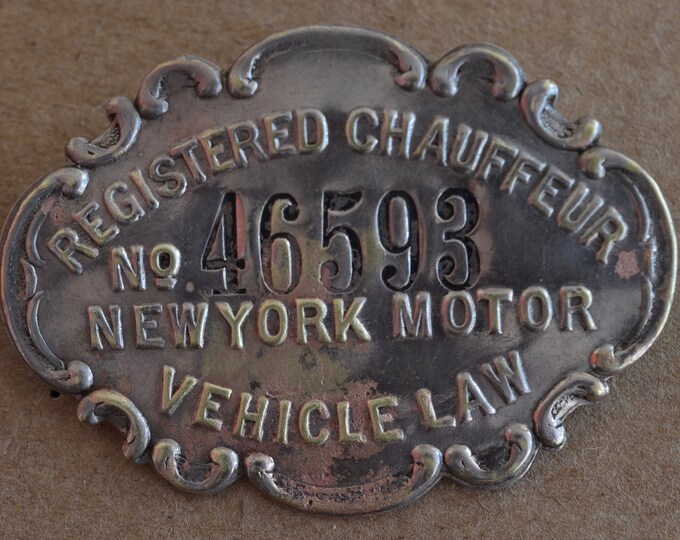 ChauffeurBadges - Etsy
