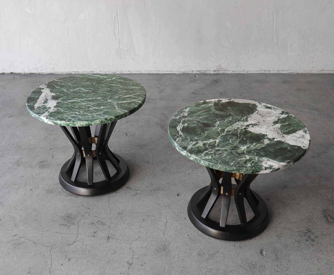 Mid Century Pair of Sheaf of Wheat Tables by Edward Wormley - Etsy