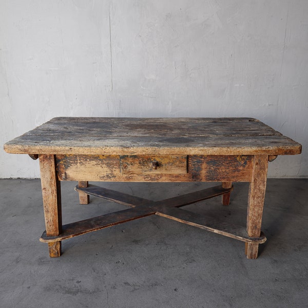 Primitive Work Table - Etsy
