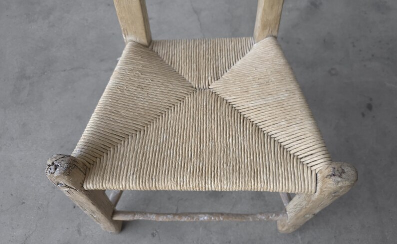 Antique Early 19th Century Ladderback Irish Sugan Chair - Etsy