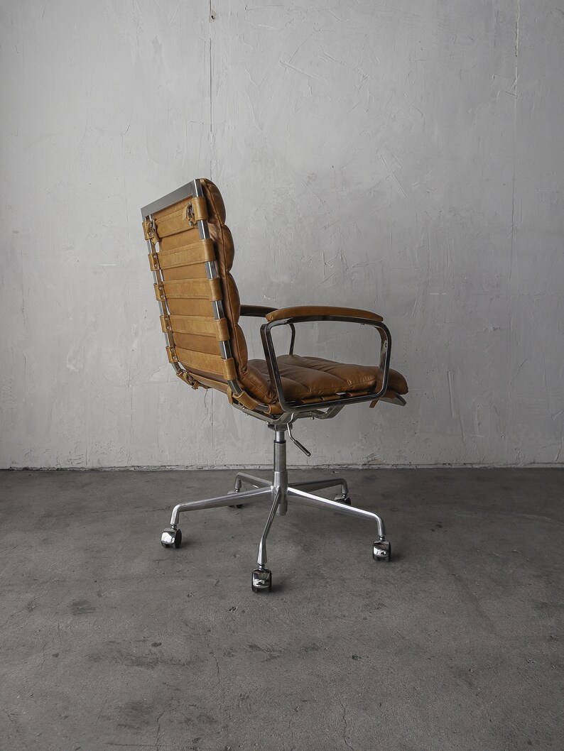 Ovedio Leather Desk Chair by Restoration Hardware - Etsy