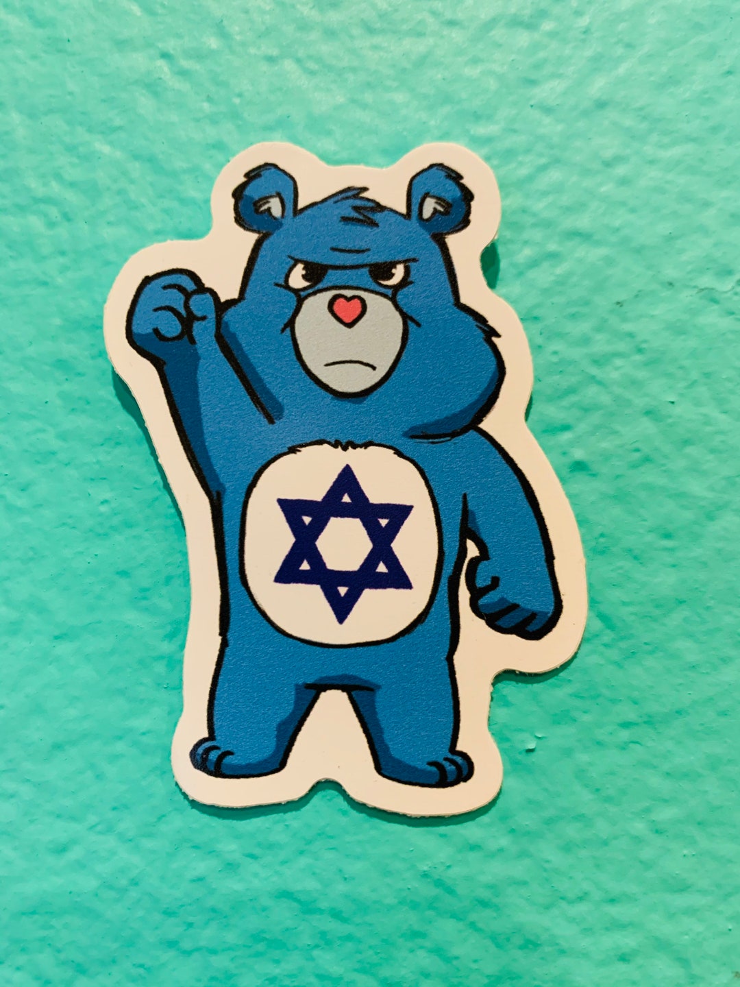 Jewish Bear Sticker - Etsy