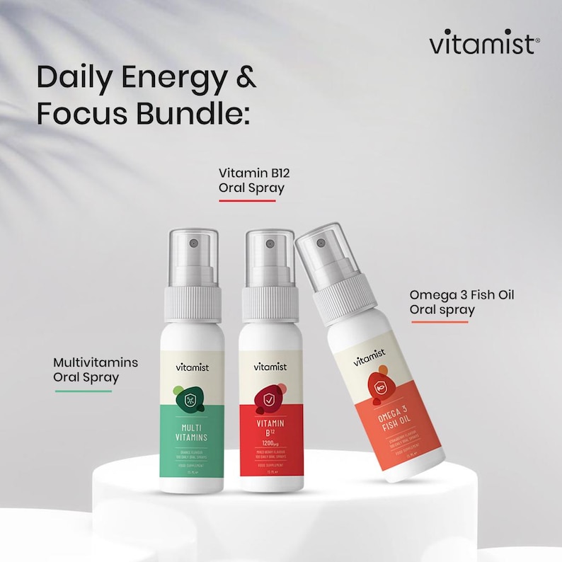 Heart and Brain Spray – Vitamist Omega 3 Oral Fish Oil Supplements - Etsy