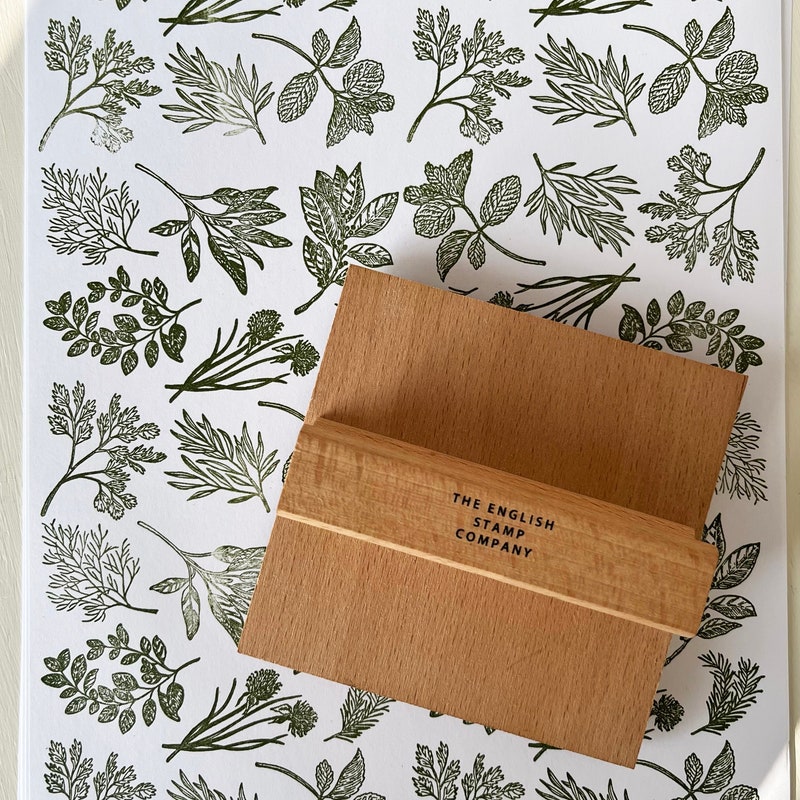 Botanical Stamp - Etsy