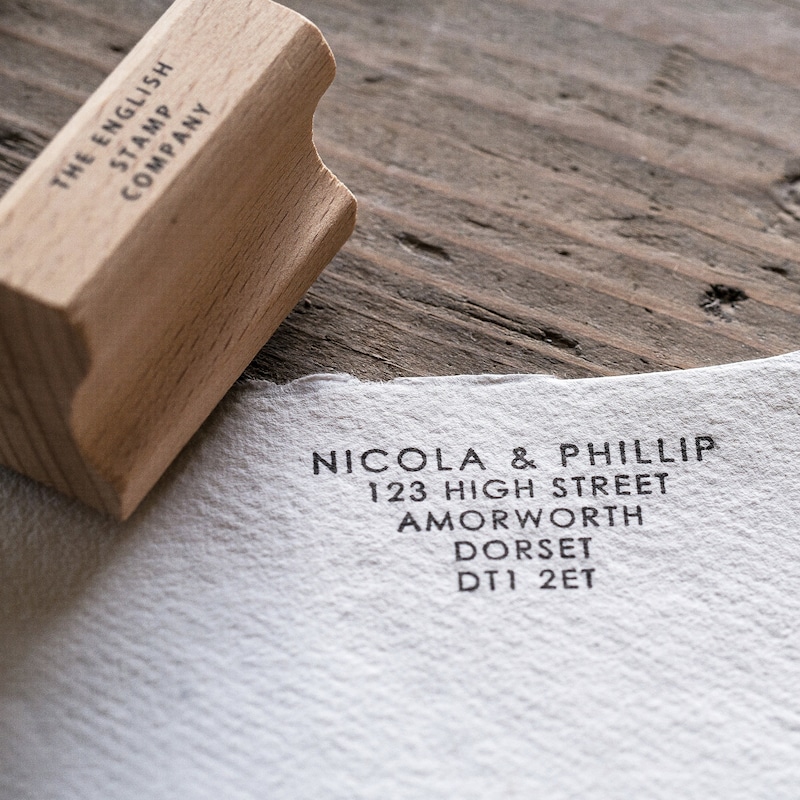Custom Address Stamp - Etsy