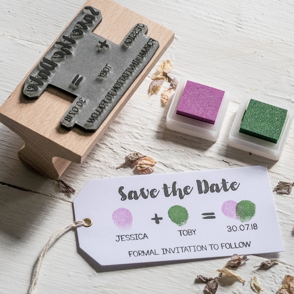 Save the Date Stamp - Etsy