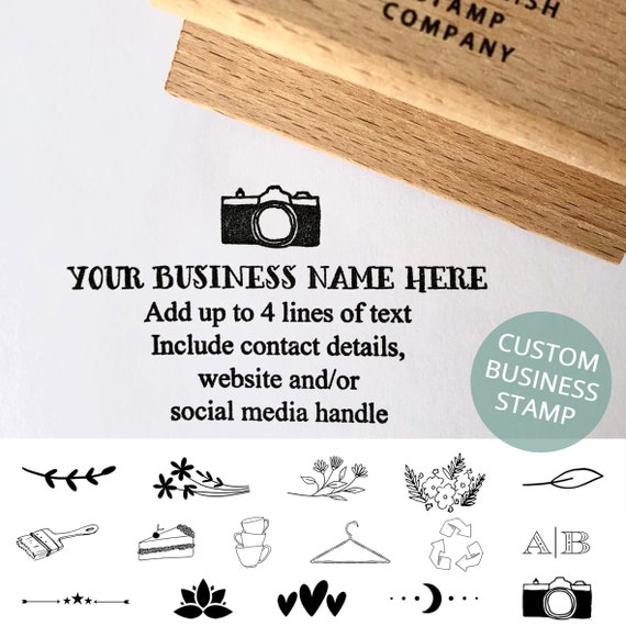 Company Rubber Stamp Design