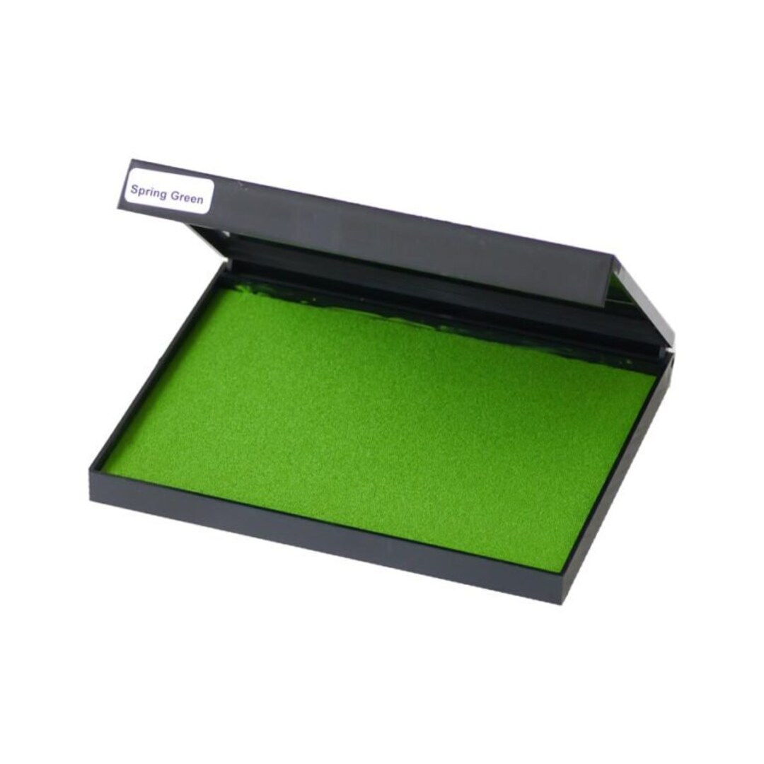 XL Spring Green Ink Pad | Extra Large Ink Pad | Ink Pad for Rubber ...