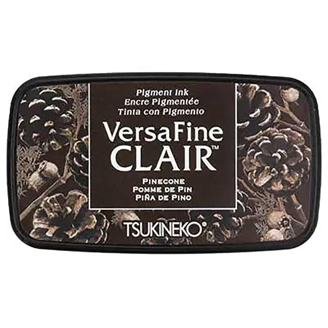 Pinecone Brown Ink Pad: Versafine Clair, Fine Detail, Archival Quality ...