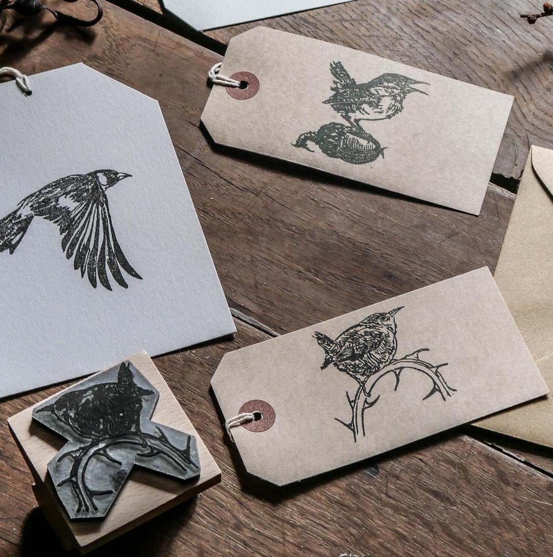 Jackie Morris Wren Rubber Stamp: Wildlife Art, Creative Crafting - Etsy
