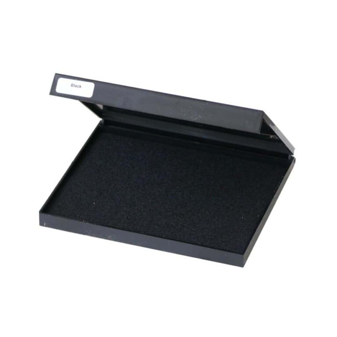 Extra Large Black Ink Pad for Rubber Stamping Craft Projects - Etsy UK