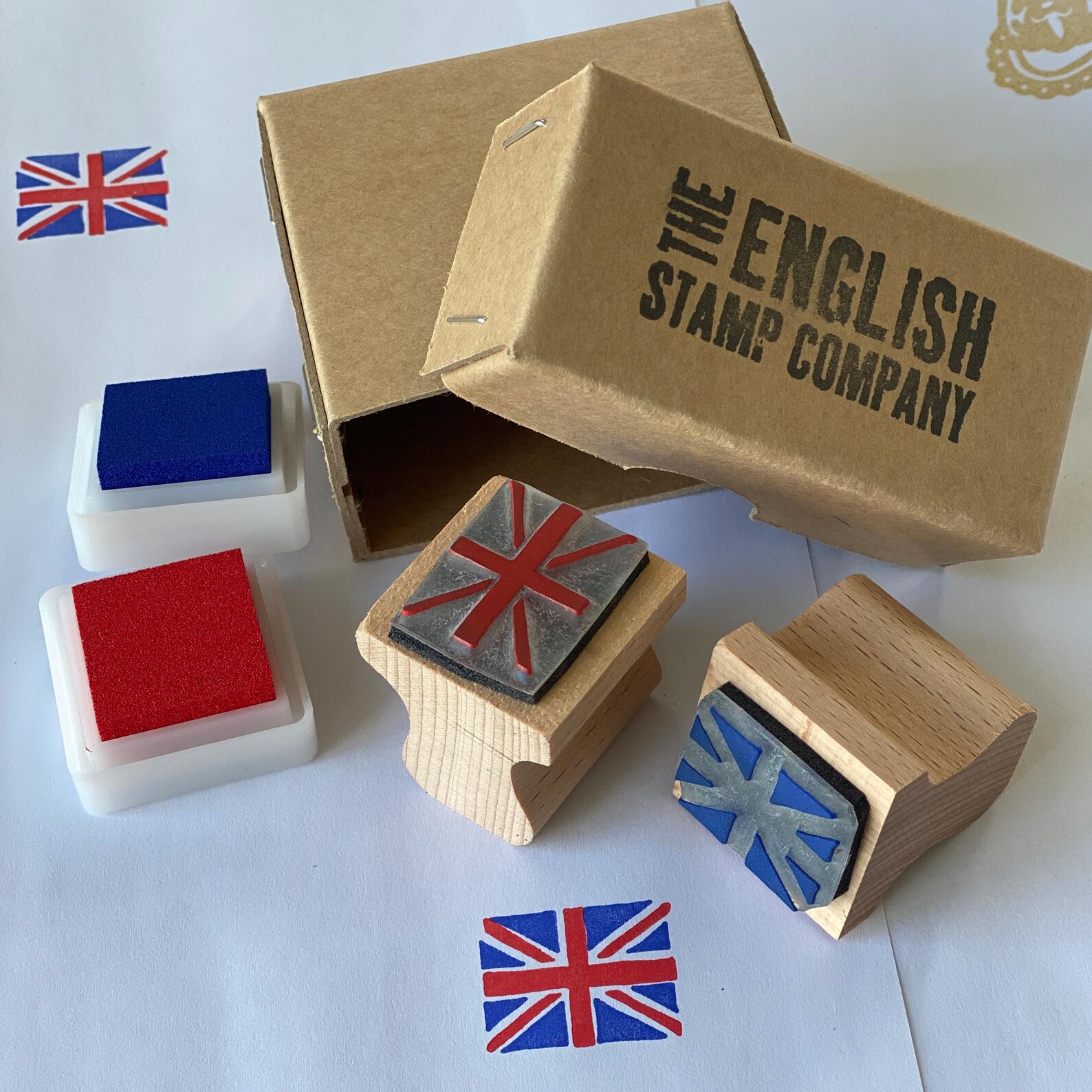 Union Jack Rubber Stamp Set: Royal Party Decorations - Etsy